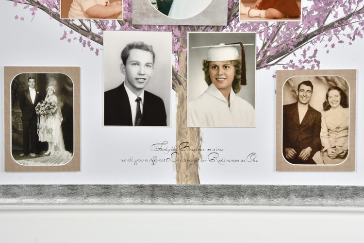 Revamping a Concept: Custom Framed Family Tree - Coyle Studios